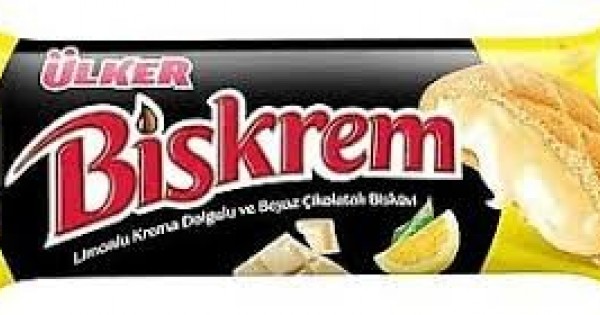 ülker biskrem limolu dolgulu ve beyaz çikolatalı bisküvi 94,5g